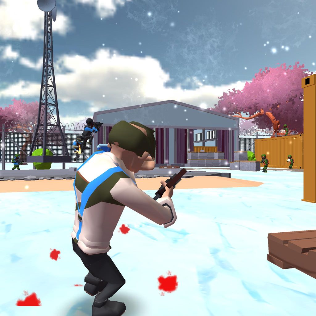 Unity Play | destroy the flag game