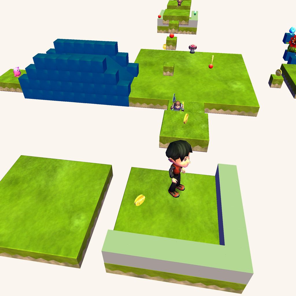 Unity Play | giant you in giant PARKOUR game