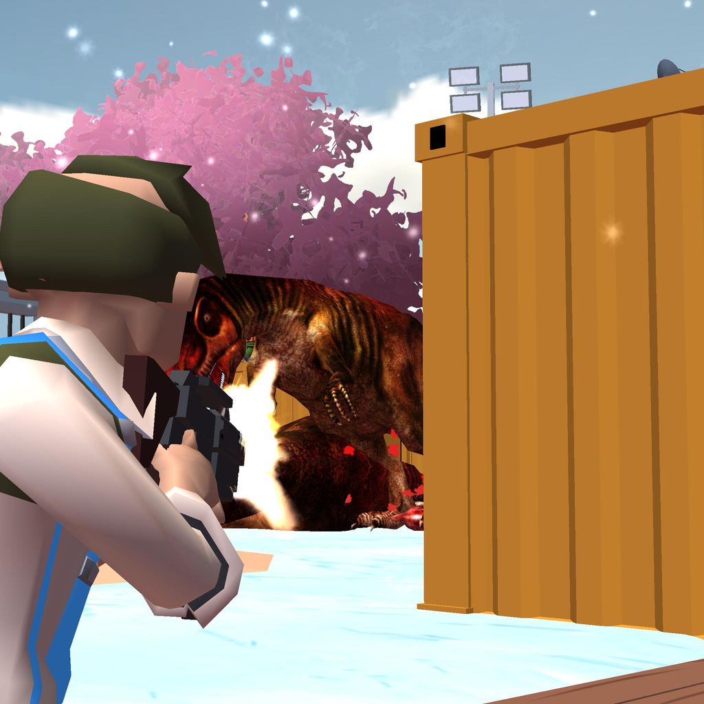 Unity Play | dinosaur attack game