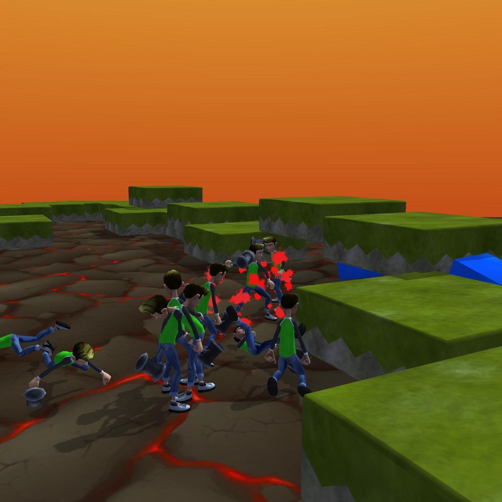 Unity Play | Lava fight game