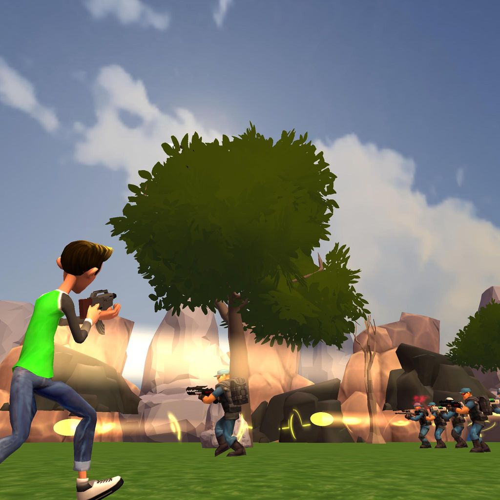 Unity Play | aliens vs humanos game