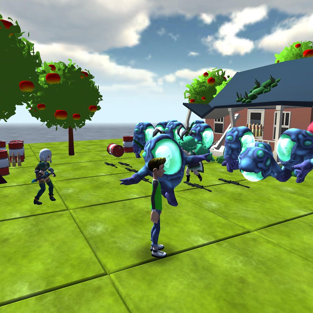 Unity Play | Battle with aliens game