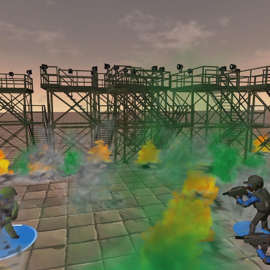 Unity Play | gases toxicos y fuego game