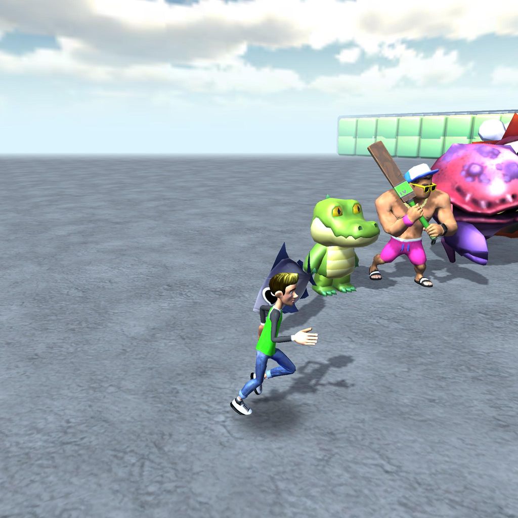 Unity Play | Sea monster size comparison game