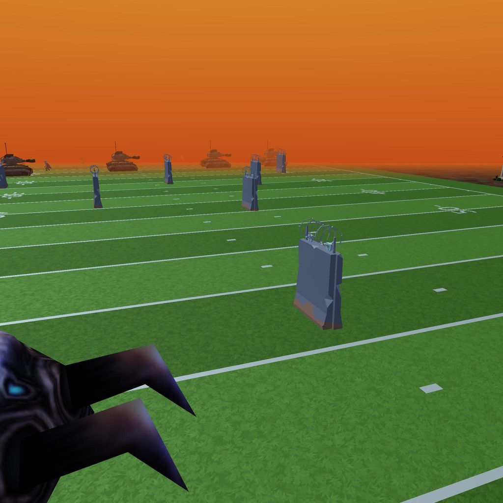 Unity Play | alien vs human & tank game