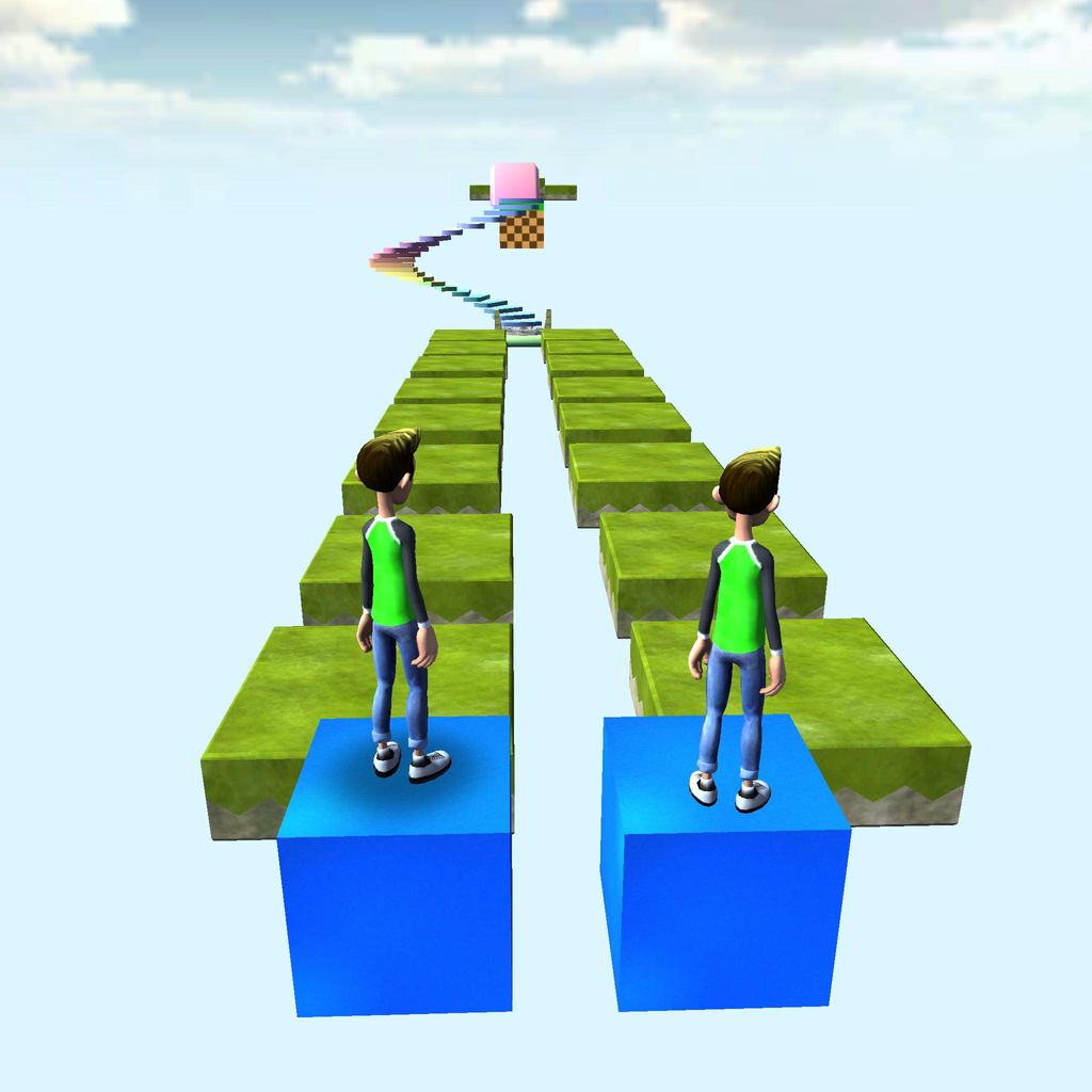 Unity Play | glass bridge levels game