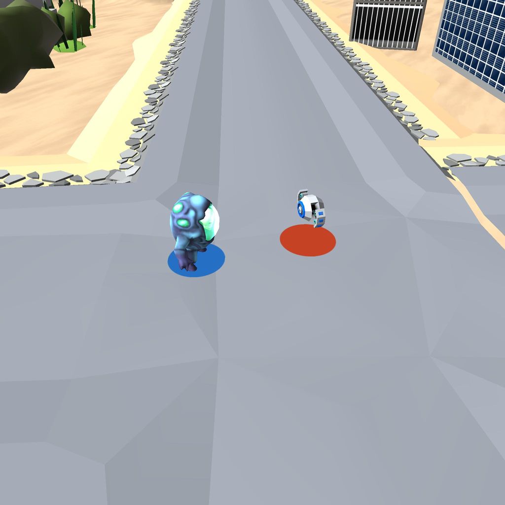 Unity Play | Robots vs Aliens game