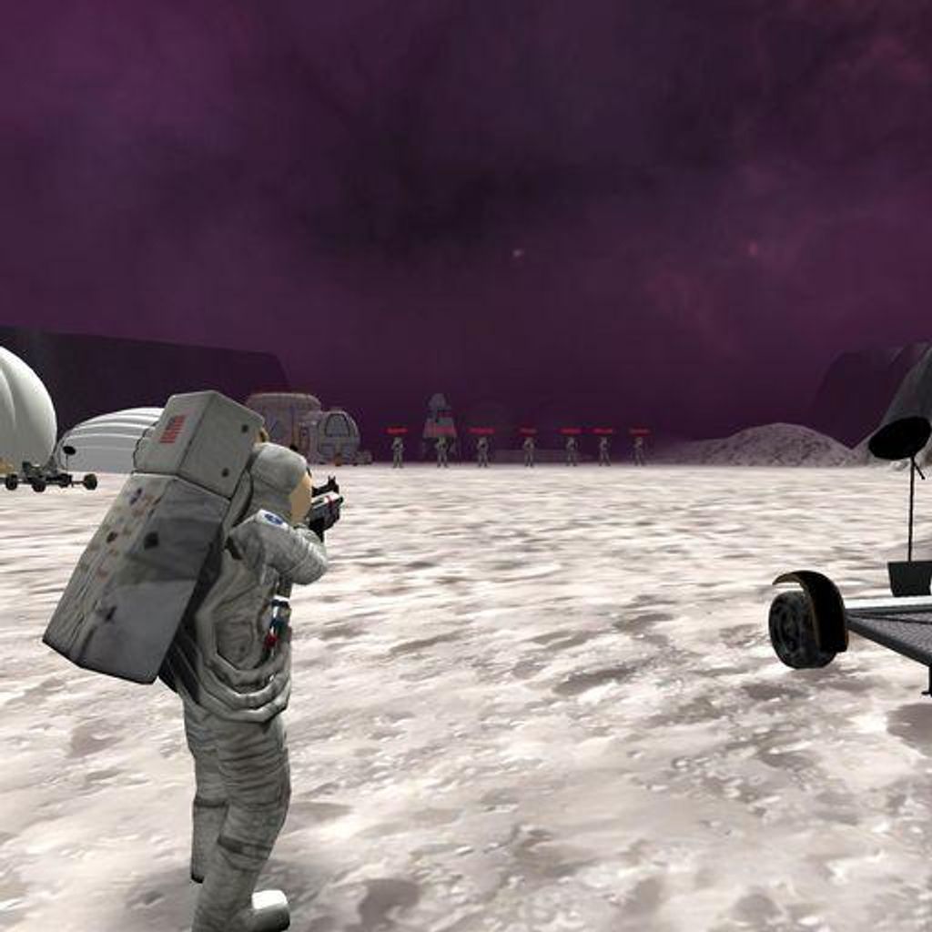 Unity Play | battle royale on the moon game