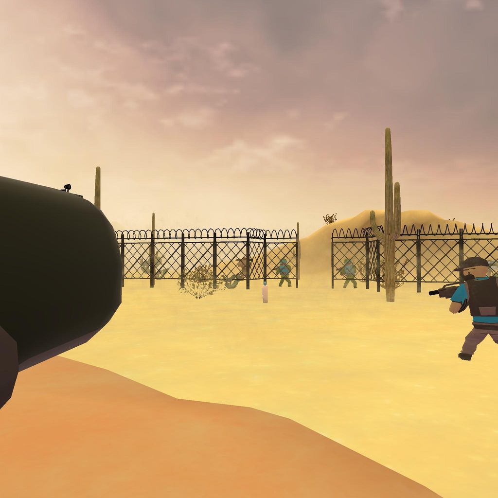 Unity Play | Desert Warfare game