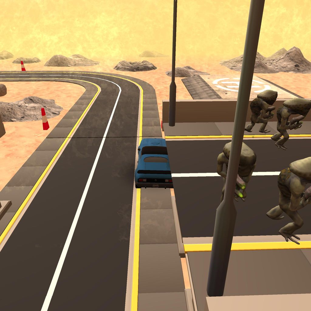 Unity Play | car the alien 2 game