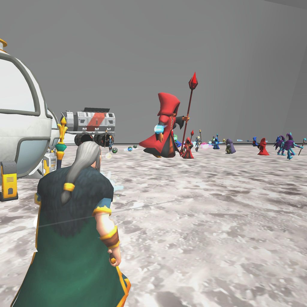 Unity Play | team deathmatch moon update game