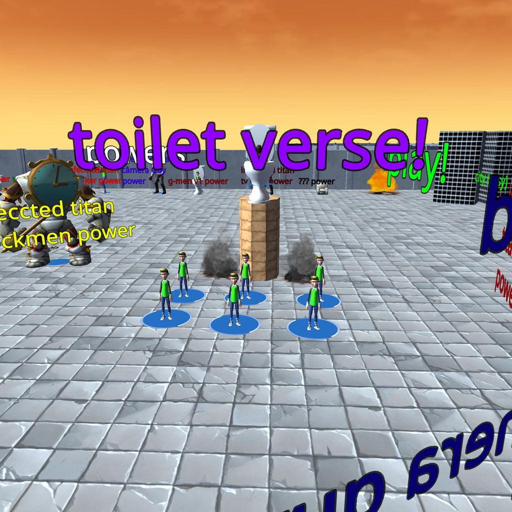 Unity Play | toilet verse game