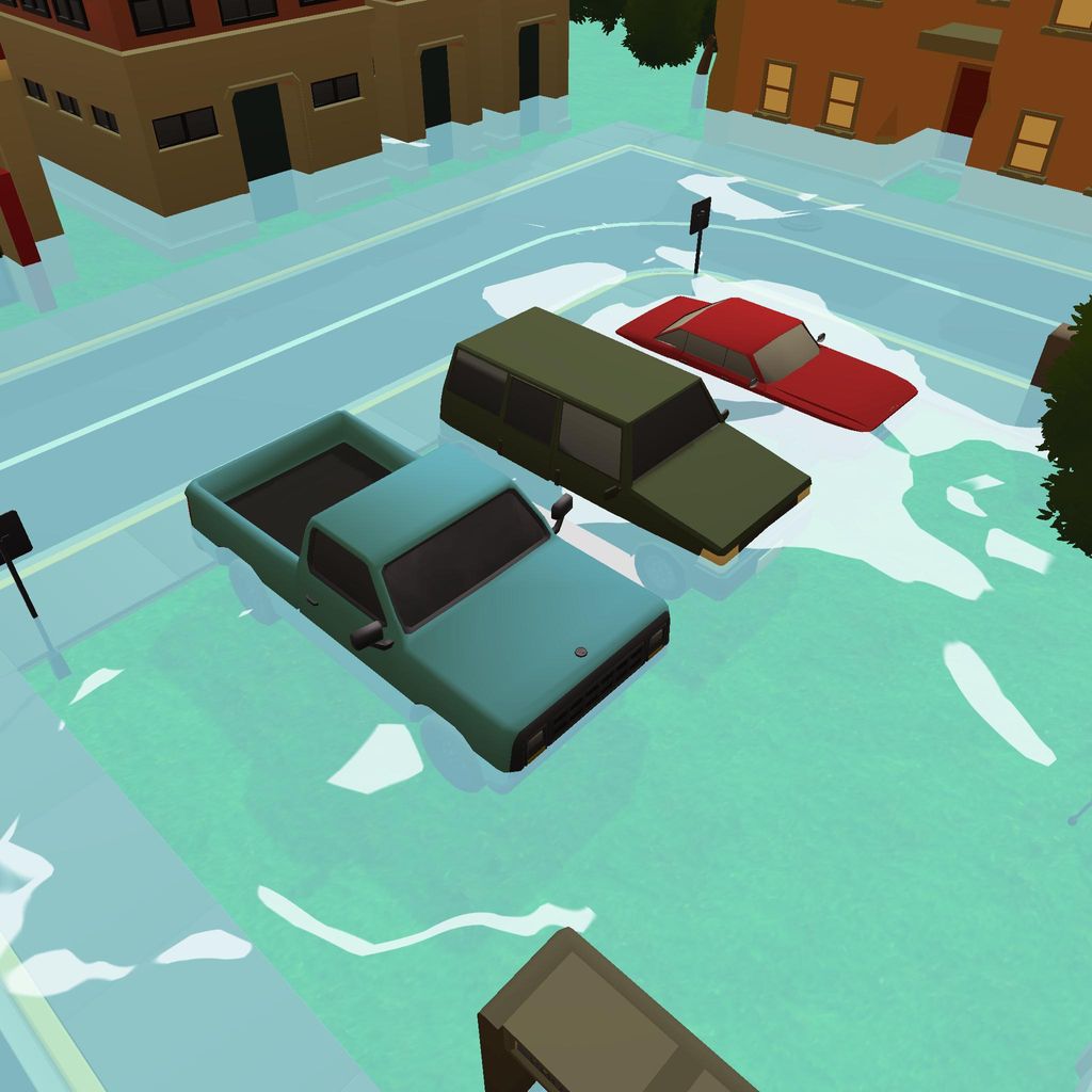 Unity Play | Flooded city game