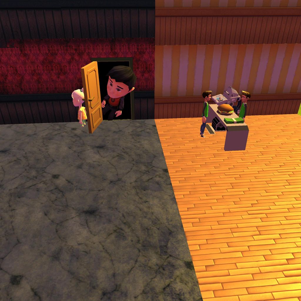 Unity Play | fast food sim and haunted horrors doll game