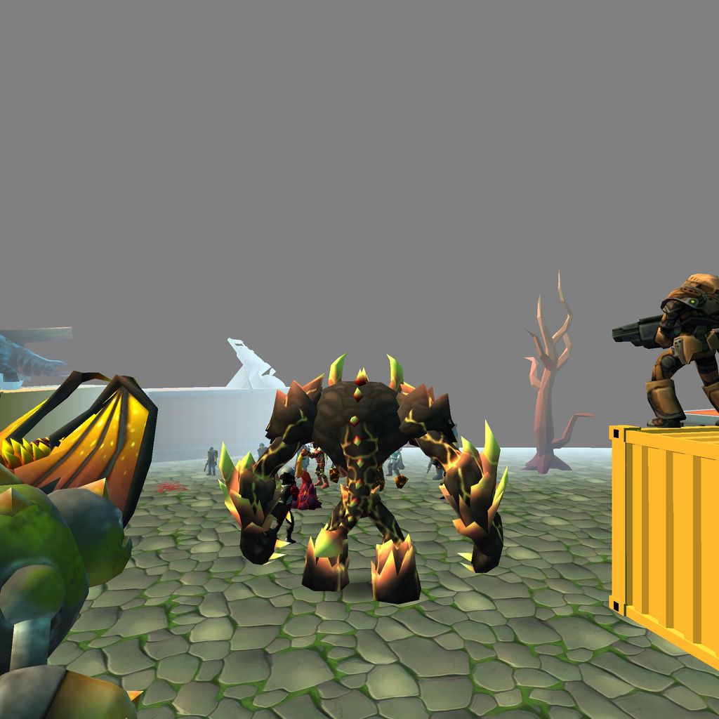 Unity Play | alien vs manusia game