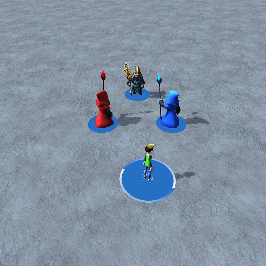 Unity Play | good and evil mages notice human mage game