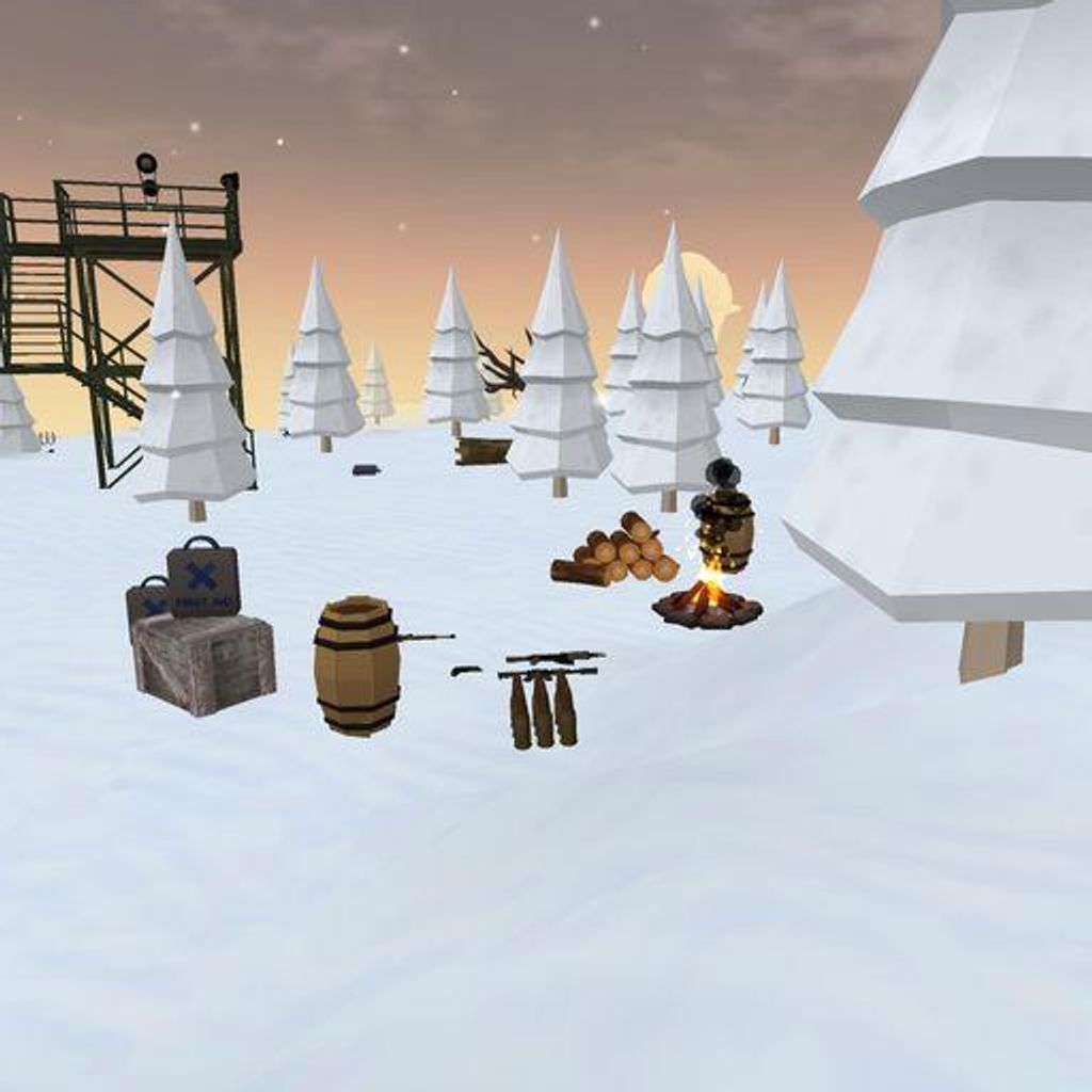 Unity Play | Arctic sniper mission game
