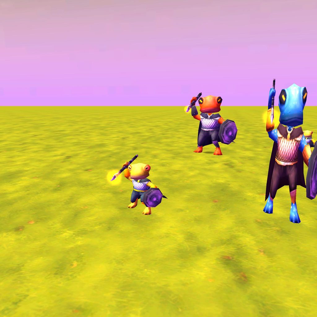 Unity Play | Fight frogs to win game