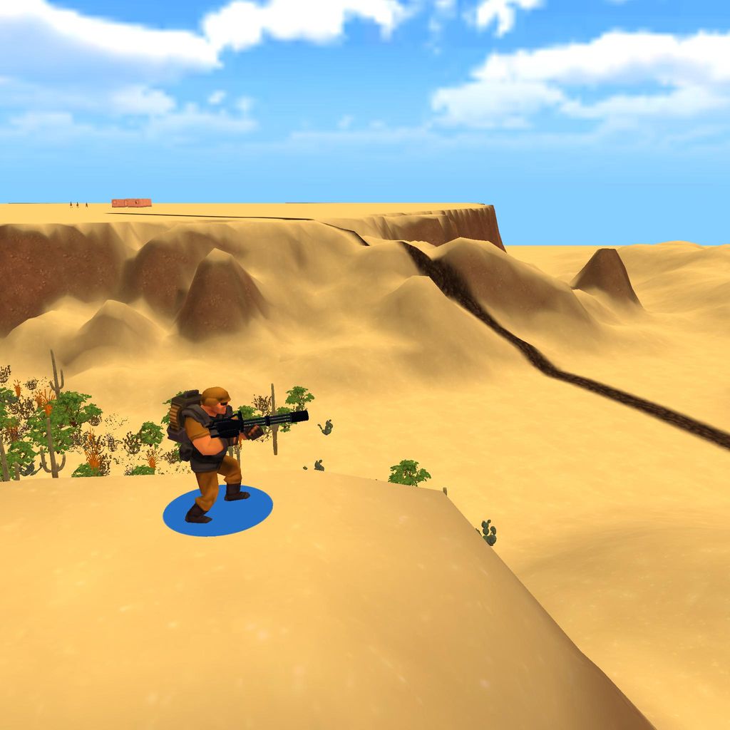 Unity Play | desert destruction game