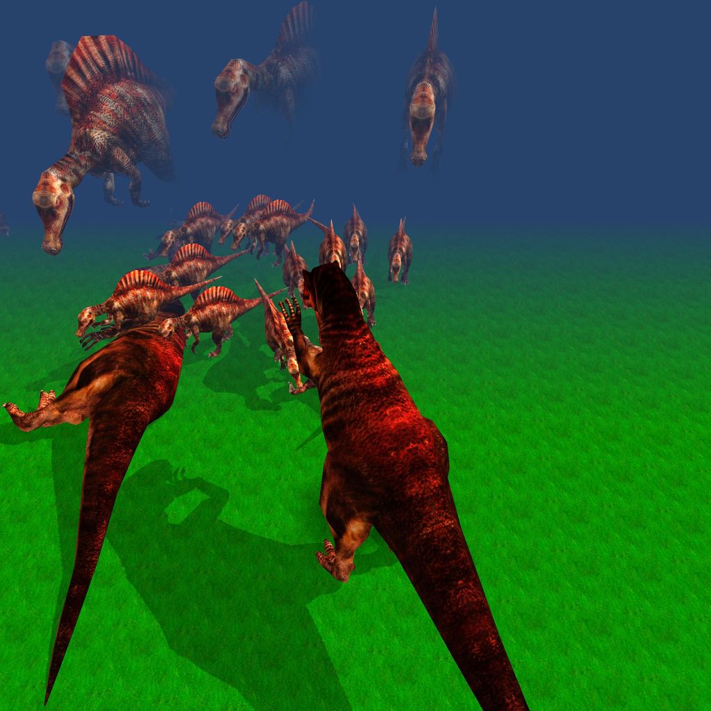 Unity Play | The last fight of the spinosaurus game