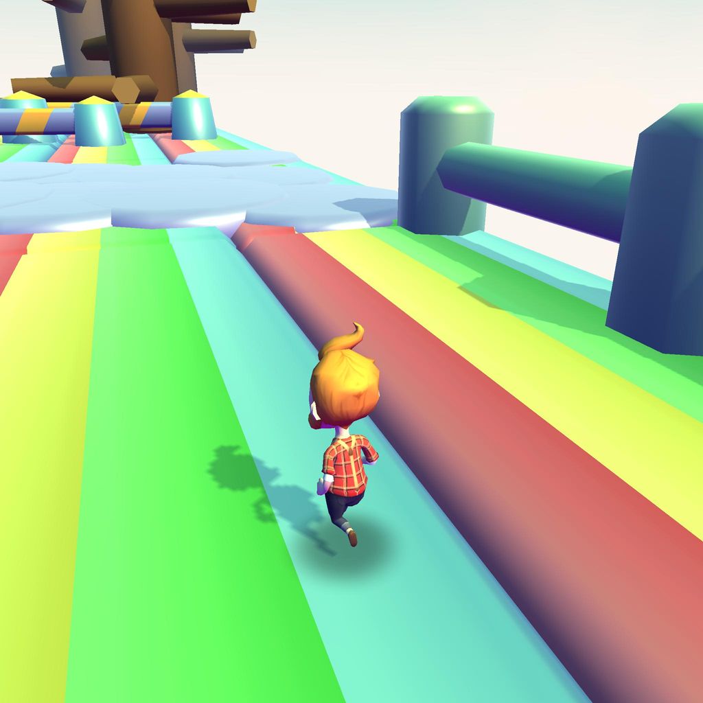 Unity Play | The impossible rainbow obby game