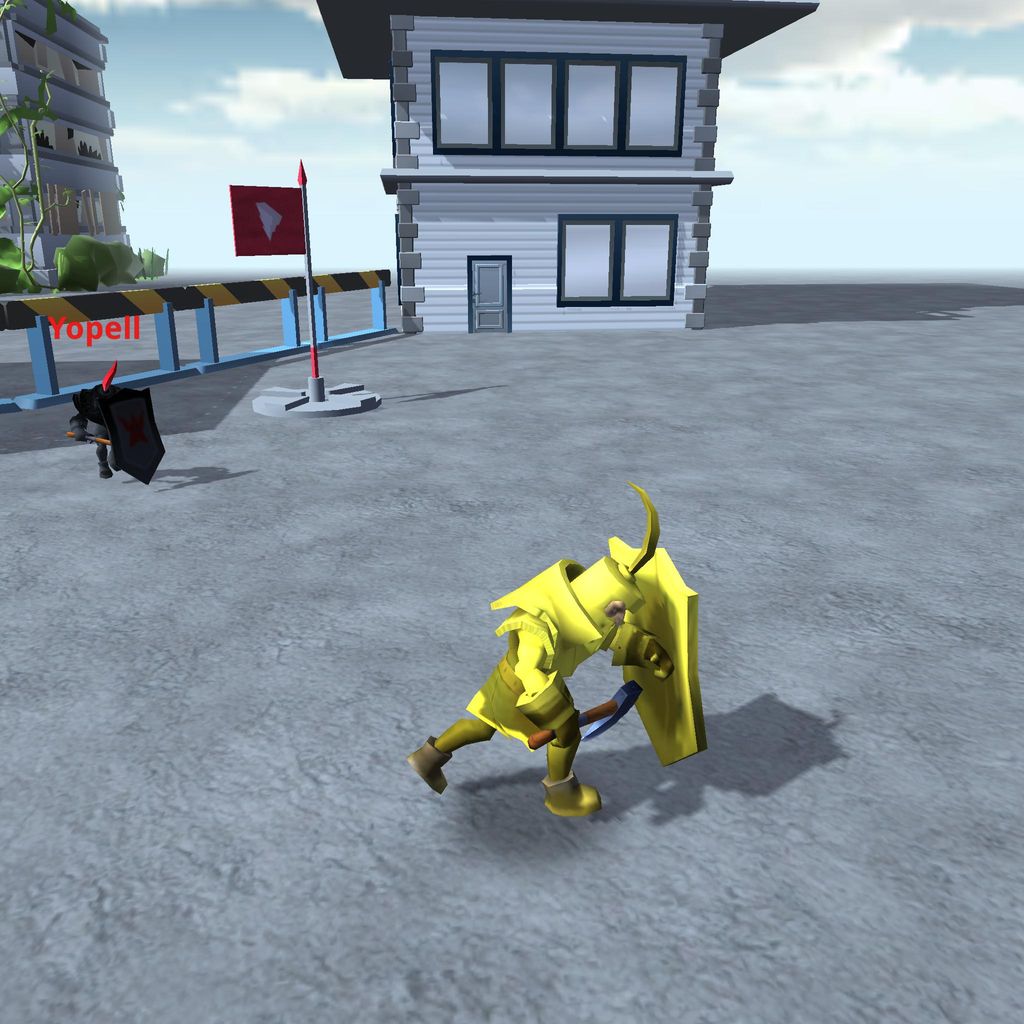 Unity Play | Red vs yellow CTF game