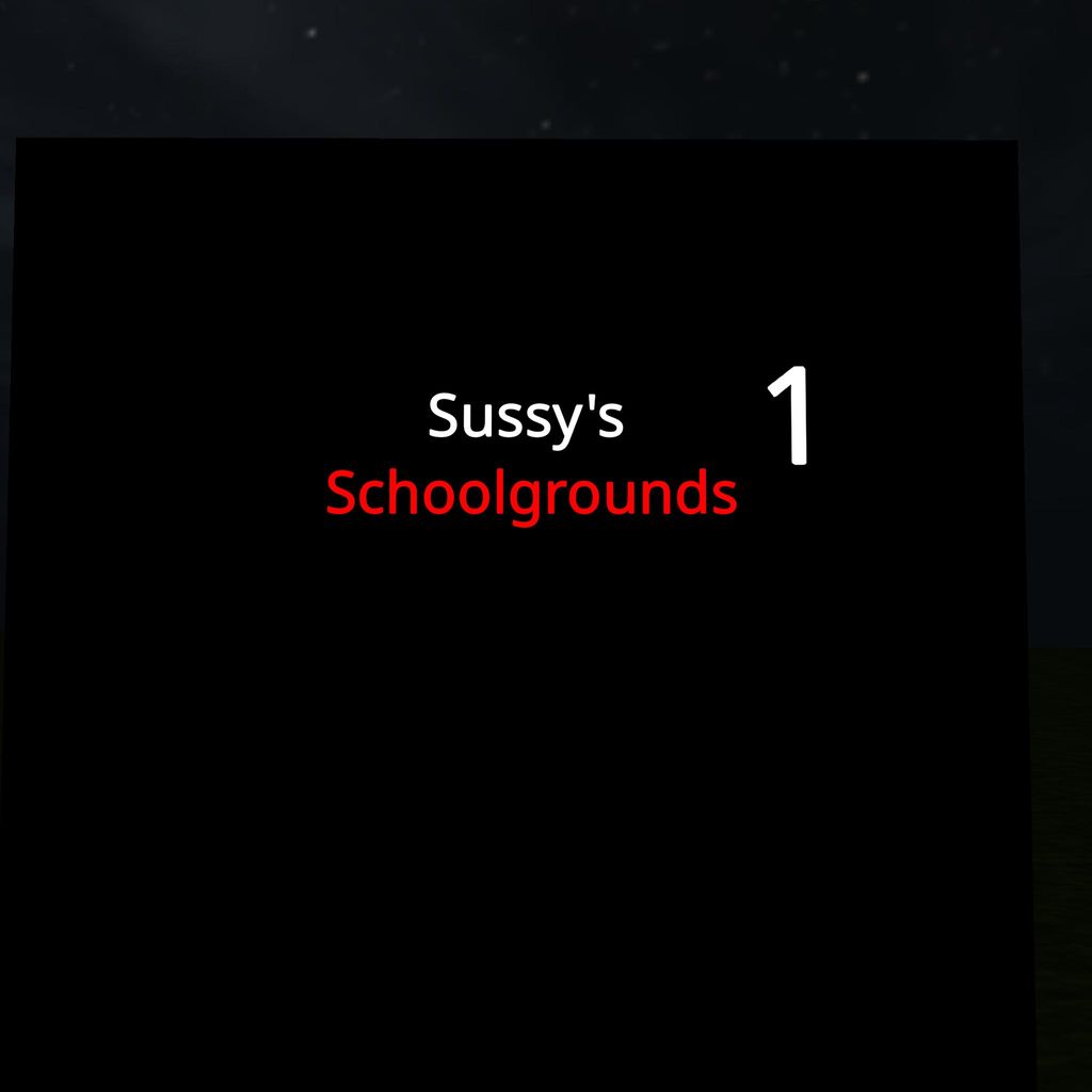 Unity Play | Sussy's Schoolgrounds Chapter 1 game