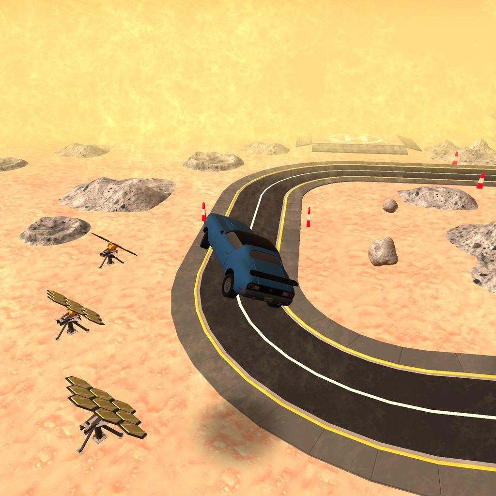 Unity Play | Racing on mars game