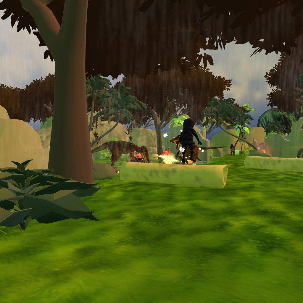 Unity Play | survive dinosaur island game