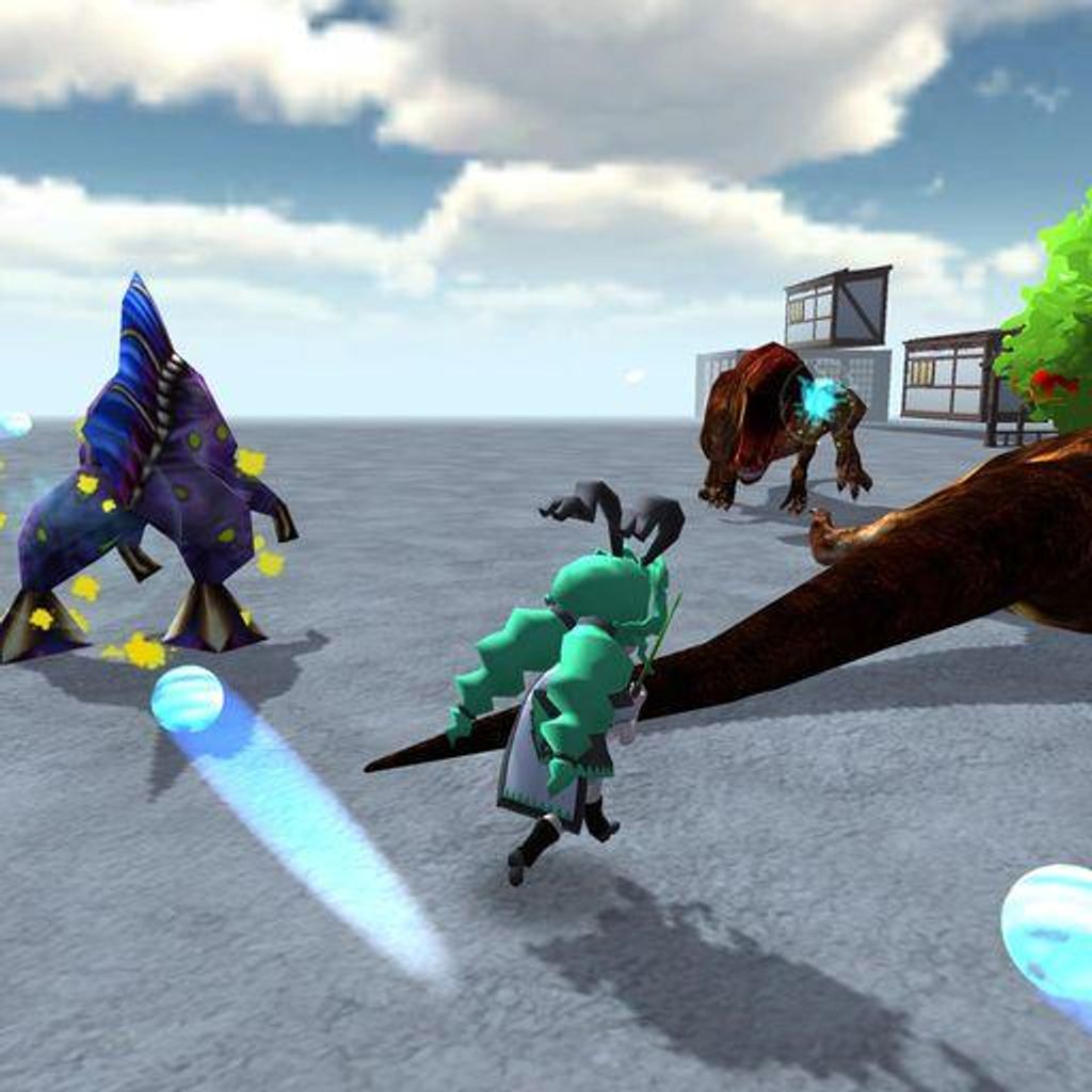 Unity Play | ESCAPE AND KILL DINOSAURS game