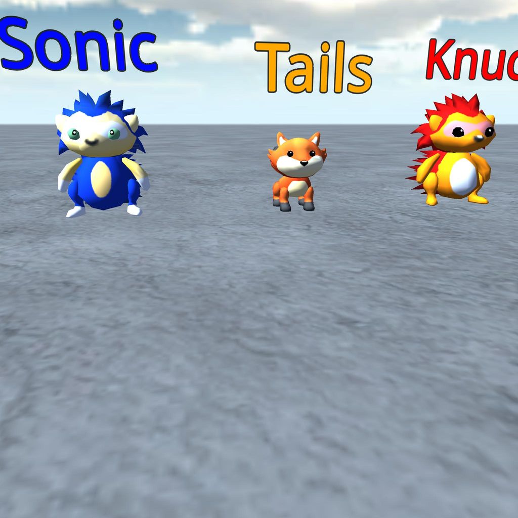 Unity Play | All Struckd Sonic the Hedgehog Characters game