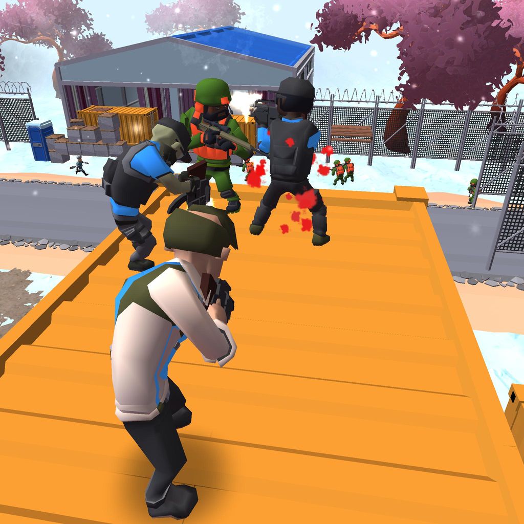 Unity Play | Red VS Blue Team Fight game
