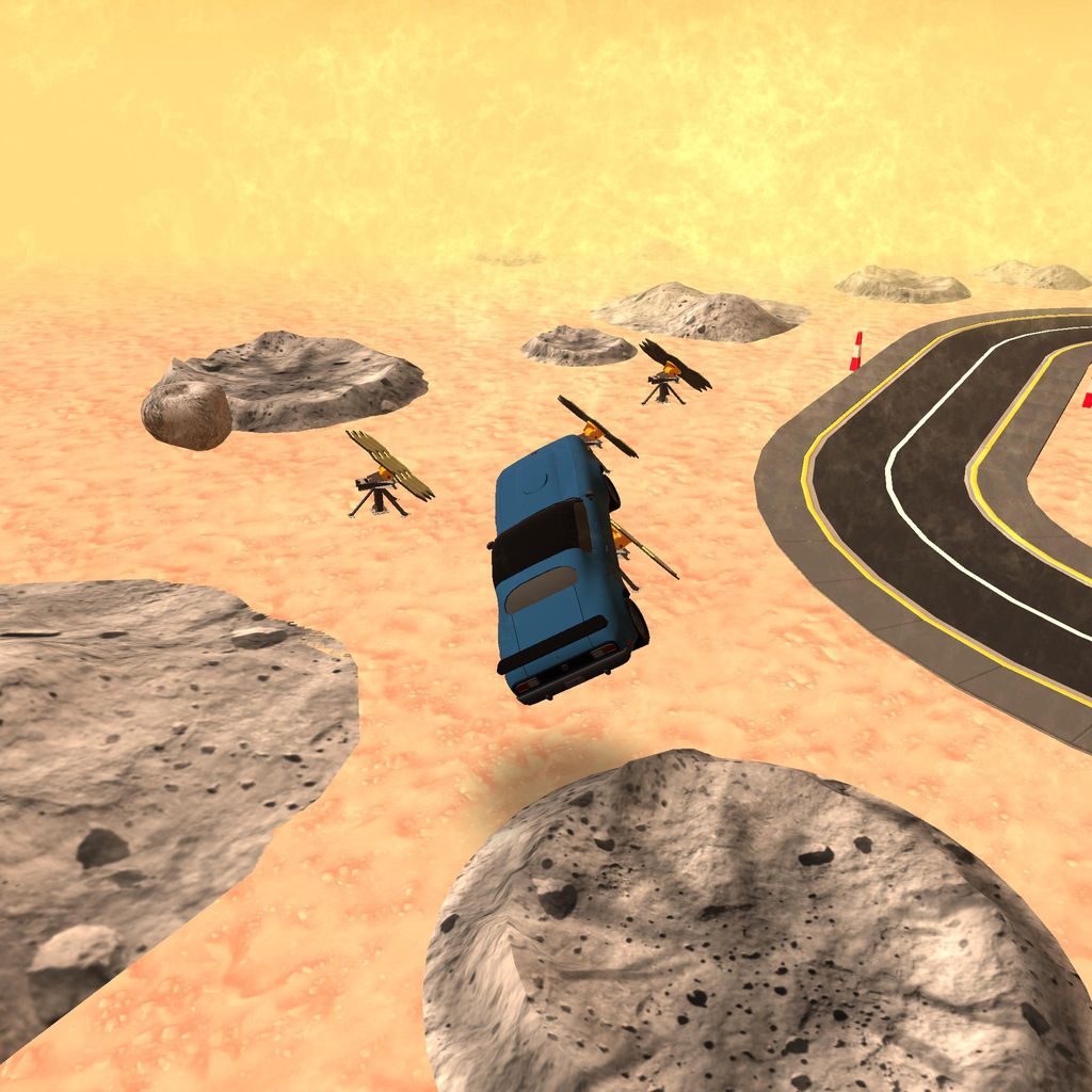 Unity Play | Mars racing game