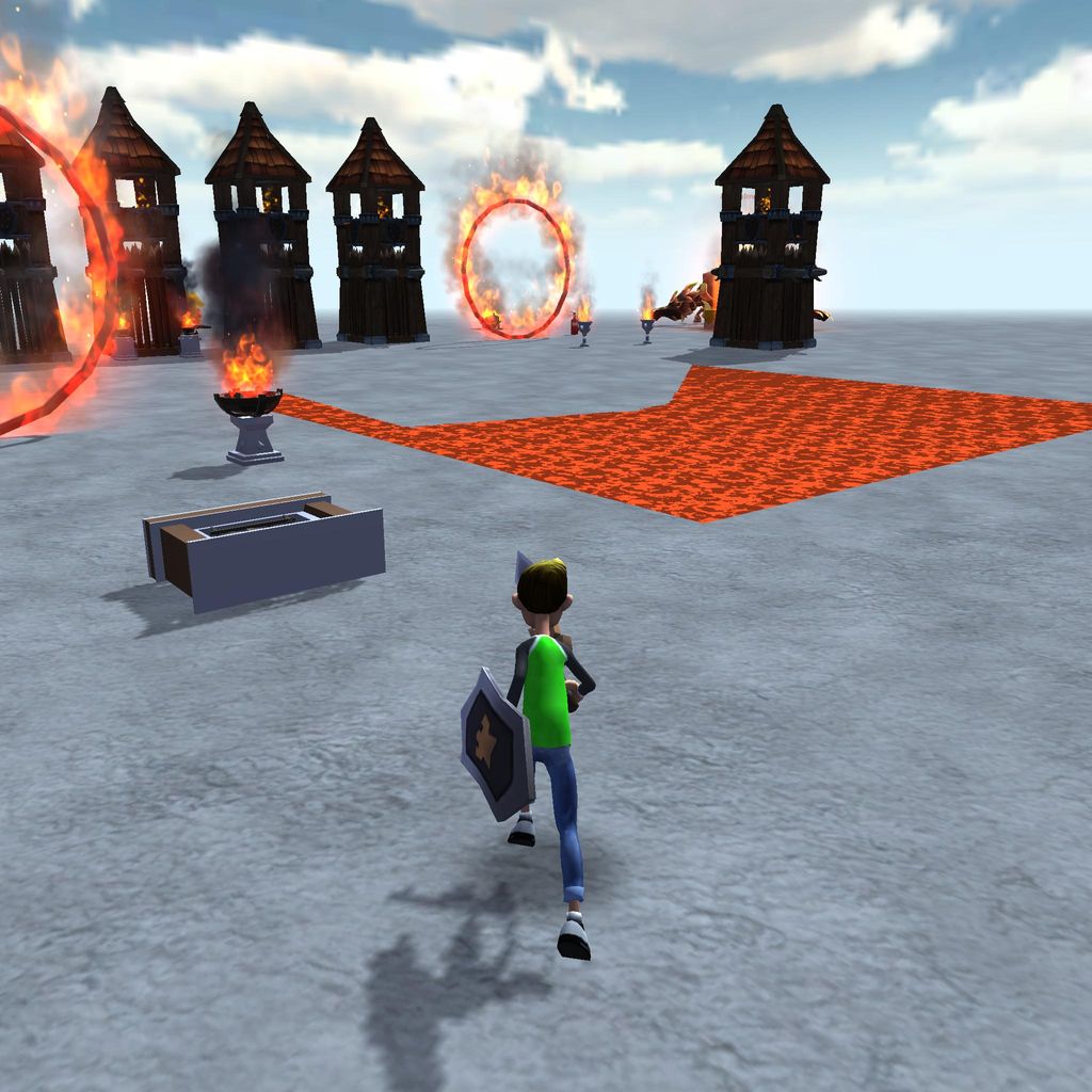 Unity Play | The fire game game