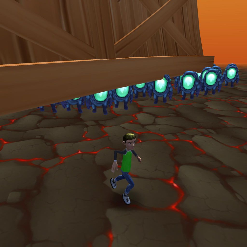 Unity Play | escapa de los moustros game