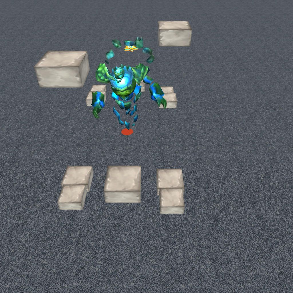 Unity Play | boss 4 elemental rock boss game