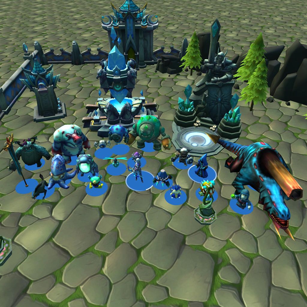 Unity Play | red versus blue team game