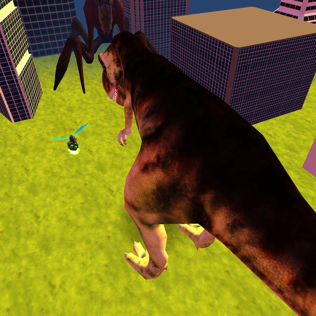 Unity Play | Evolved Godzilla vs the mutos game