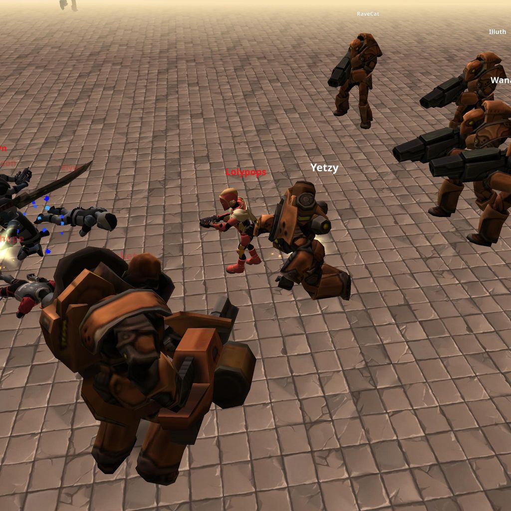 Unity Play | Fighting Game Droids vs troopers game