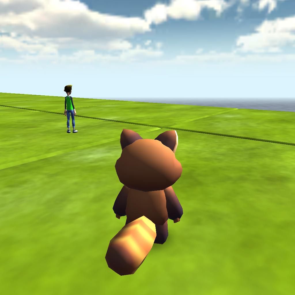 Unity Play | battle humans and red panda game