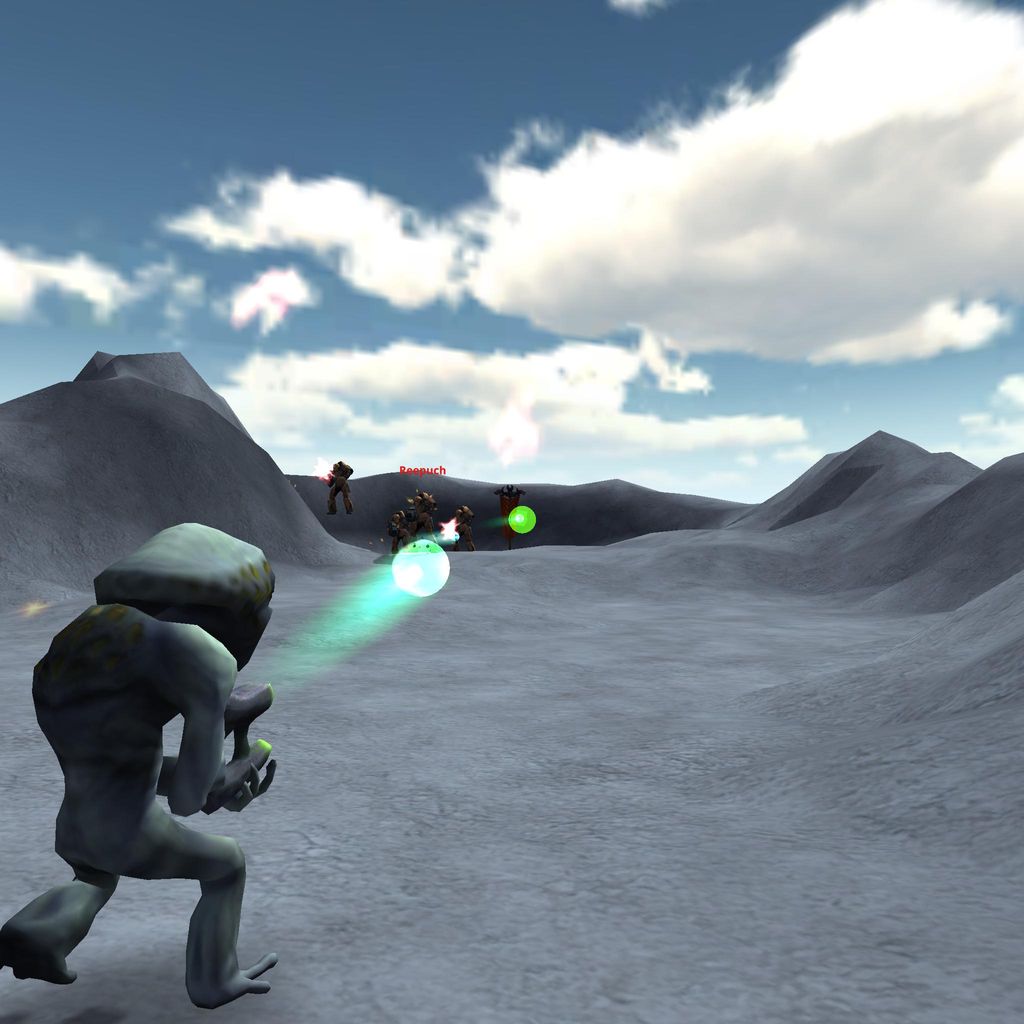 Unity Play | Robots versus aliens game
