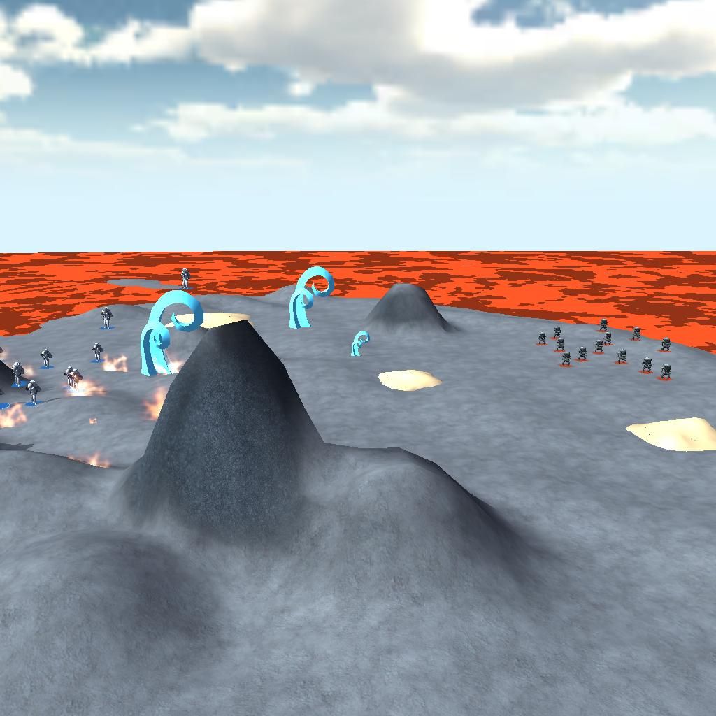 Unity Play | Alien wars game