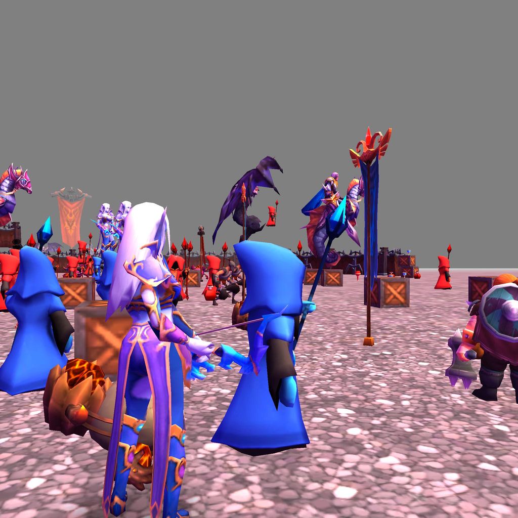 Unity Play | Title: Solar Strife: Red Sun vs. Blue Moon game