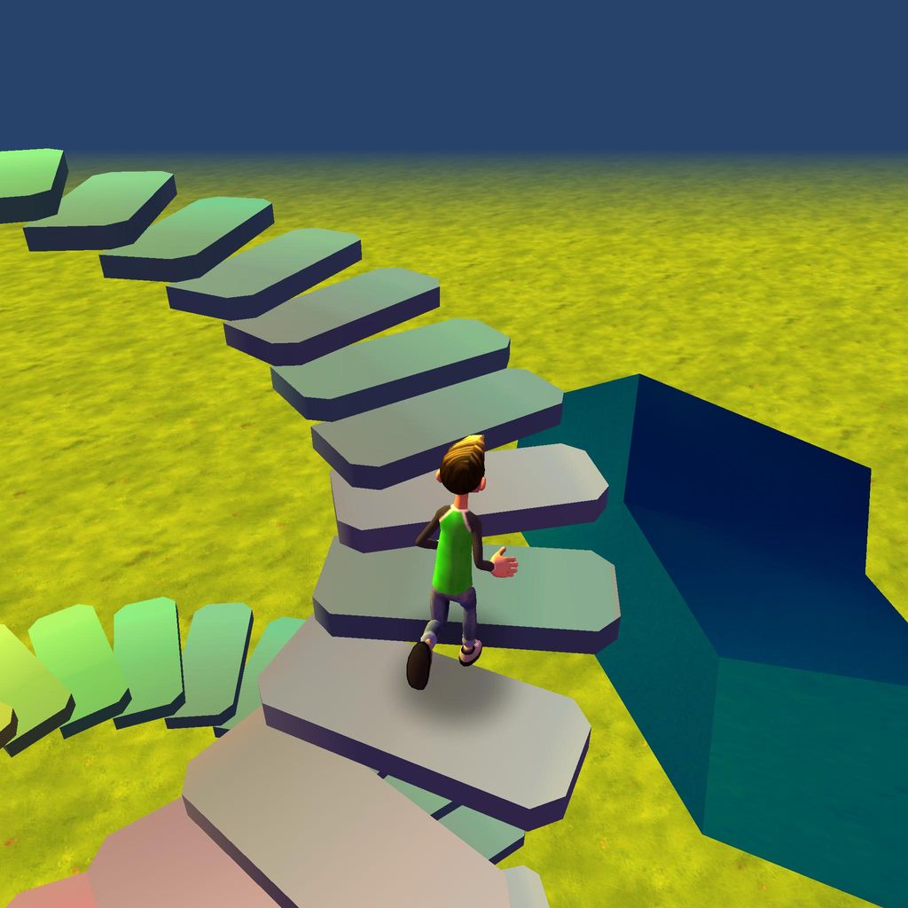 Unity Play | ∞ staircase game