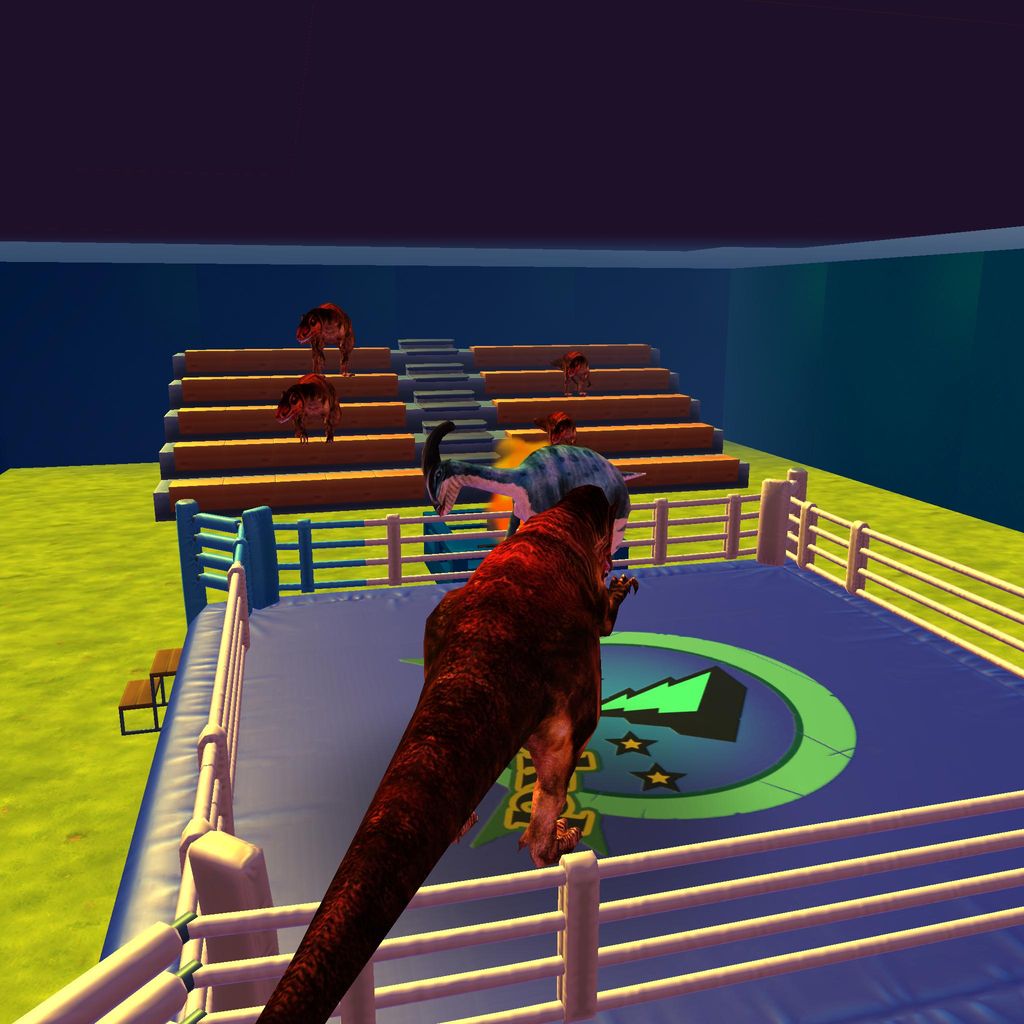 Unity Play | Dinosaur wrestling game