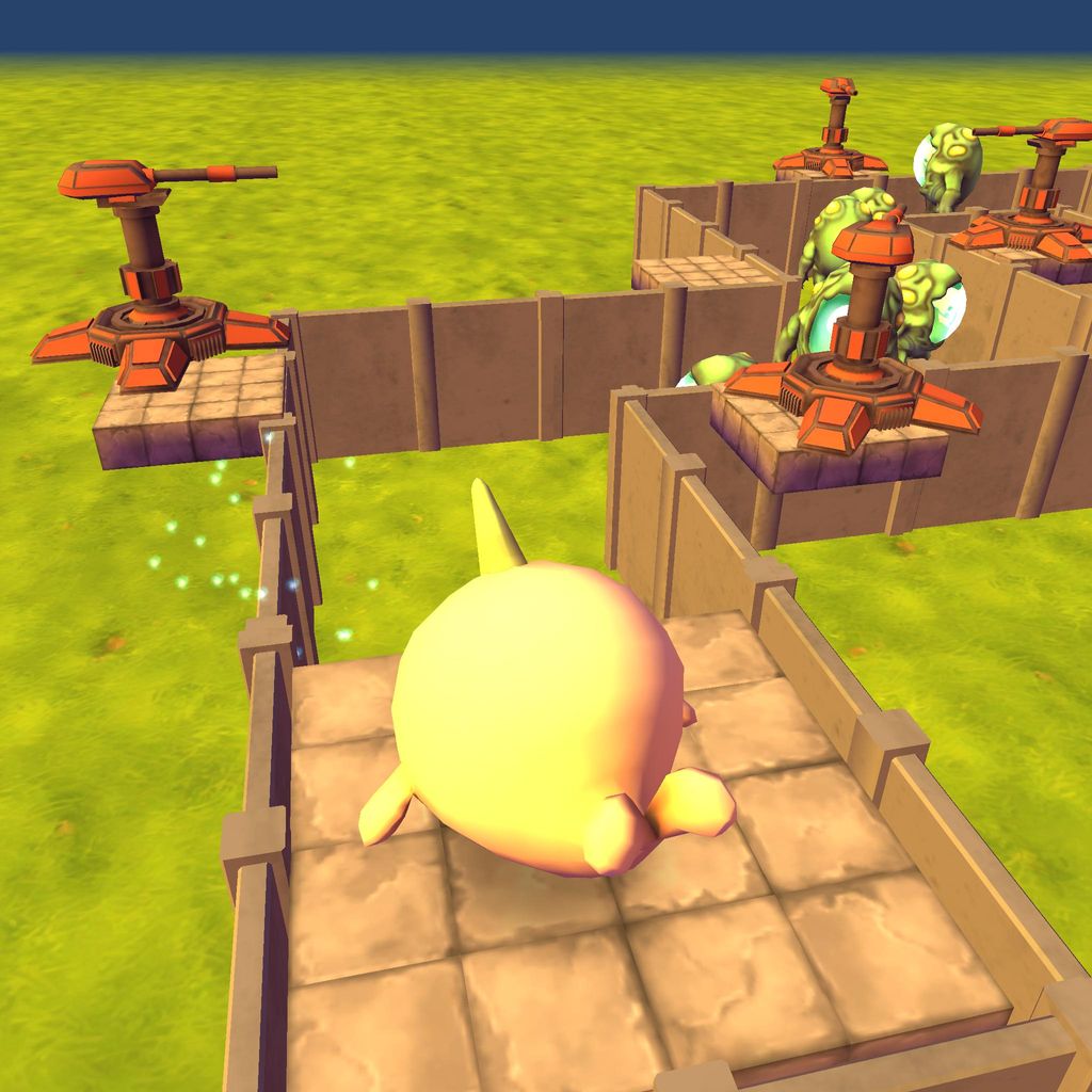 Unity Play | defend the narwal! game