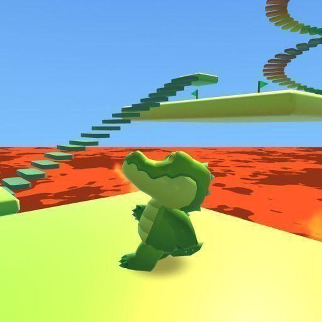 Unity Play | mini parkour map (Crock) game