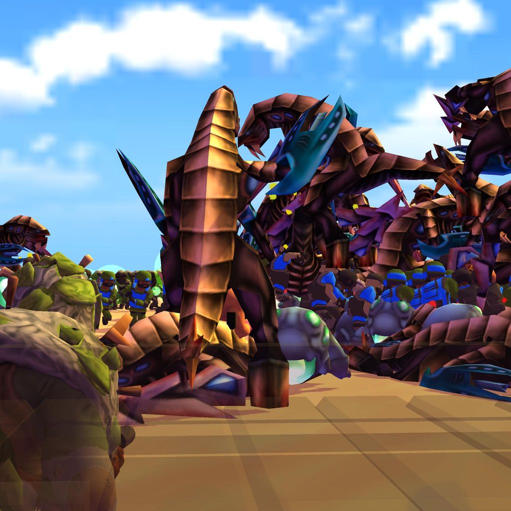 Alien atack caper the flag