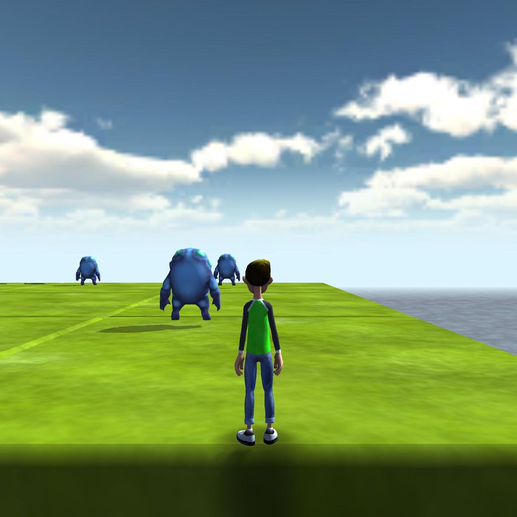 Unity Play | You have to hide fight the alien game