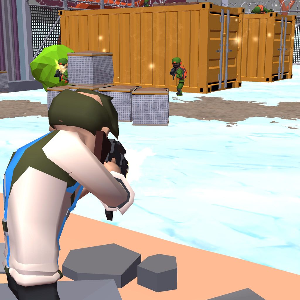 Unity Play | gun shooter army game